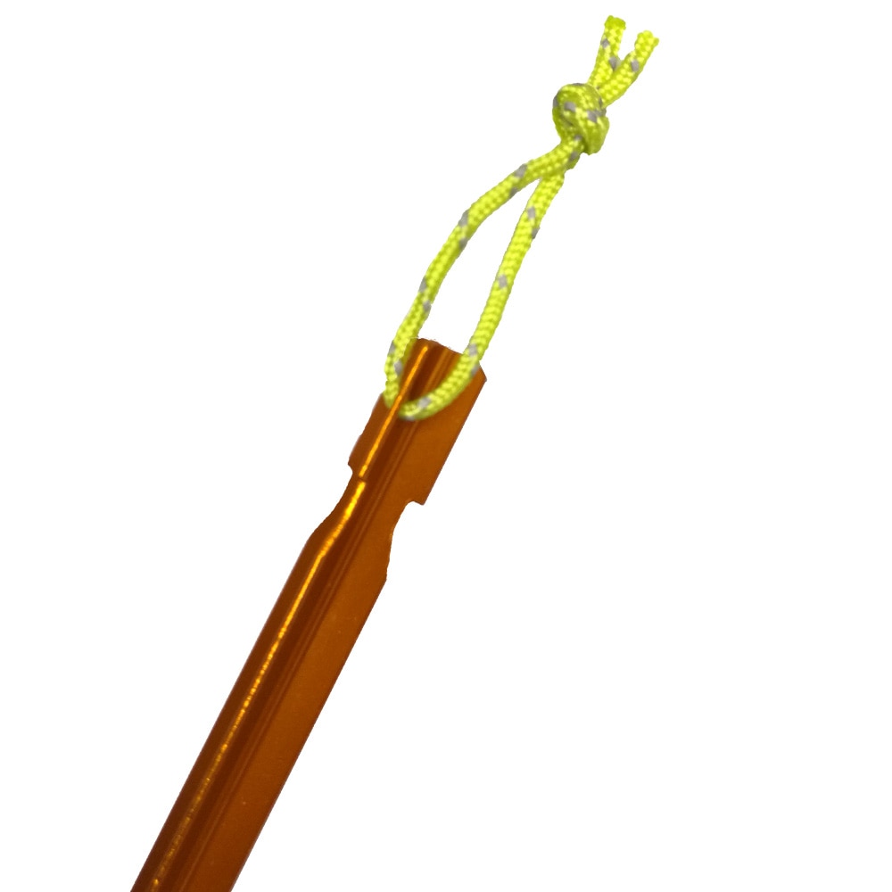 Aluminum Tent Peg Nails with Rope Stake for Camping Tent