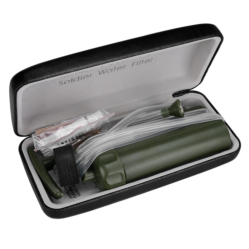 Emergency Life Survival Portable Water Purifier for Camping / Hiking