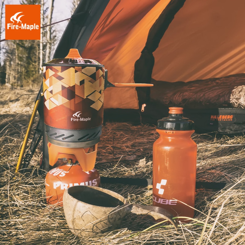 Fire Maple X2 Portable Gas Stove Burner Set for Camping & Hiking