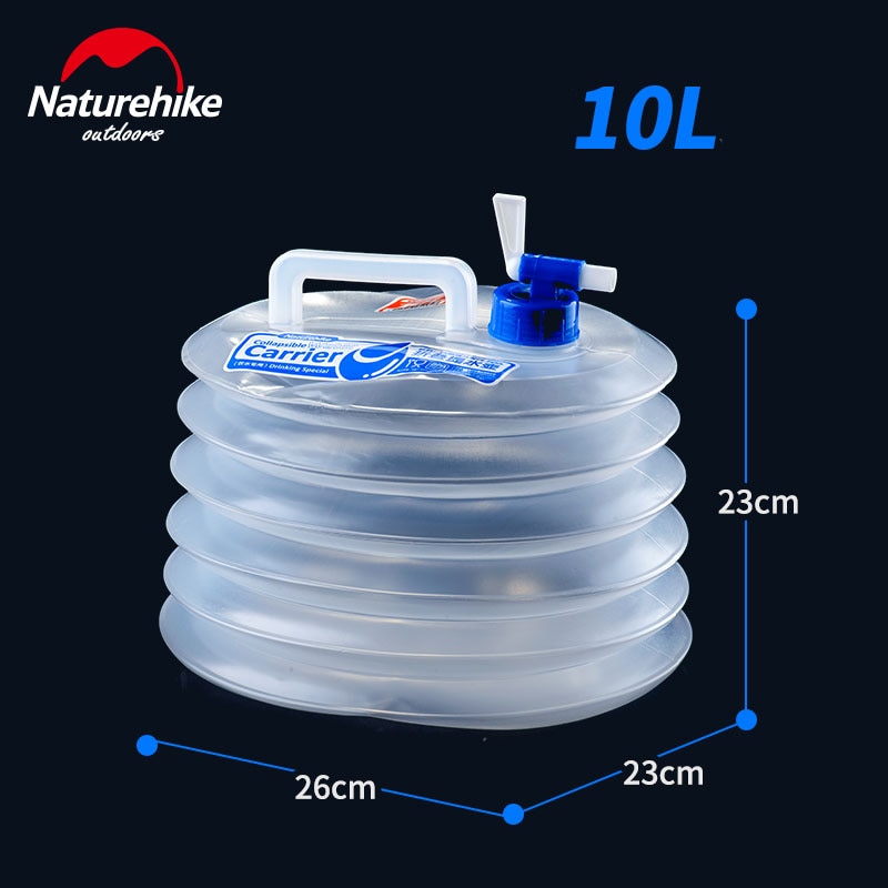 Naturehike Foldable / Collapsible / Portable Water Bag Container with Tap