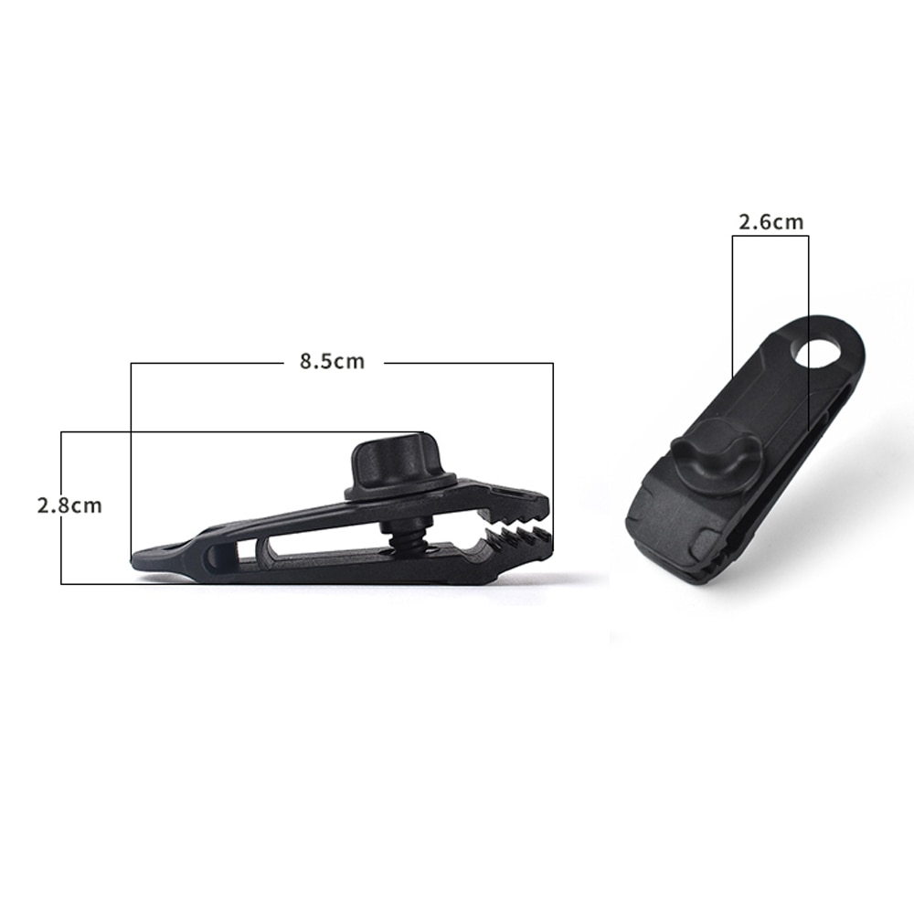 Reusable Tent Canopy Clip Clamps for Tarpaulin Buckle / Shelters