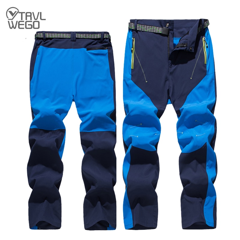 TRVLWEGO Outdoor Hiking / Mountaineering Splash proof Trekking Trousers