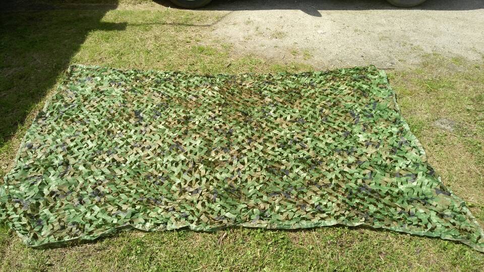 Woodland Camouflage Camping / Hunting Shelter Net